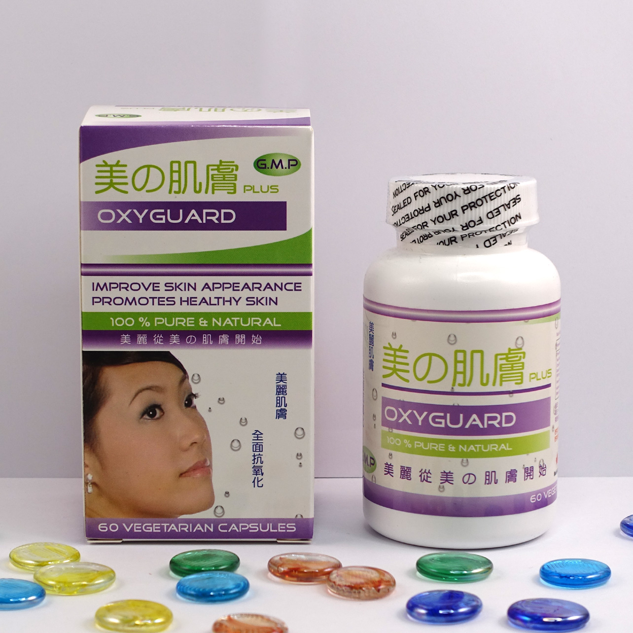 Oxyguard-美の肌膚Plus60粒 - DALI MEDICAL COMPANY LIMITED